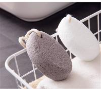 China Natural Pumice Stone for Feet 3 Pack Callus Remover Black Volcanic Lava Exfoliating Pedicure Tool for sale