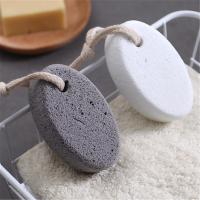 China Natural Pumice Stone for Feet 3 Pack Callus Remover Black Volcanic Lava Exfoliating Pedicure Tool for sale