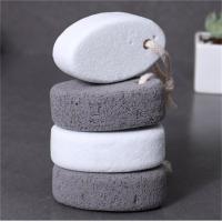 China Natural Lava Pumice Stone for Feet Callus Removal with Eco-Friendly Holder 100g for sale