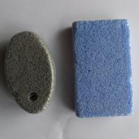 China Natural Lava Pumice Stone for Feet Callus Removal with Eco-Friendly Holder 100g for sale