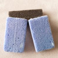 China Natural Black Volcanic Pumice Stone Foot Callus Remover 2 Pack with Hanging Rope for sale
