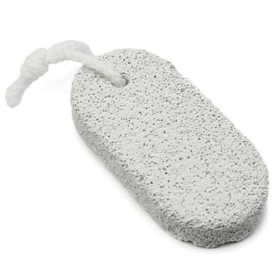 China Natural Black Lava Pumice Stone Foot Callus Remover 100g Handheld Exfoliator for sale