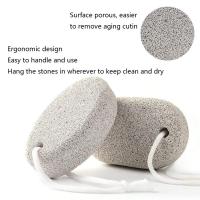 China Natural Volcanic Pumice Stone Foot Callus Remover 2 Pcs Exfoliating Dead Skin Scrubber for Pedicure for sale