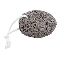 China Natural Black Volcanic Pumice Stone Foot Callus Remover 100g Handheld Exfoliator for sale