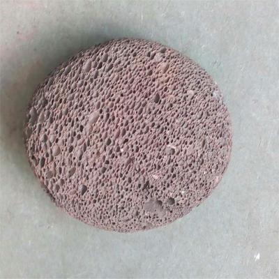 China Natural Black Volcanic Pumice Stone Foot Callus Remover 100g Handheld Exfoliator for sale