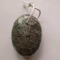China Natural Black Lava Pumice Stone for Feet Callus Remover 100g Hard Skin Exfoliator for sale