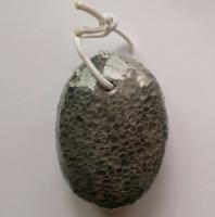 China Natural Black Lava Pumice Stone for Feet Callus Remover 100g Hard Skin Exfoliator for sale