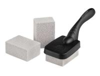 China Grey BBQ Grill Cleaning Pumice Stone Brick 200x100x50mm Foam Glass for sale