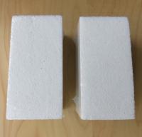 China Large Grill BBQ cleaning block cleaning glass brick for sale