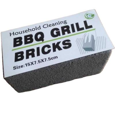 China BBQ Grill Cleaning Brick Pumice Stone Scrubber 200x100x50mm Foam Glass Block for sale