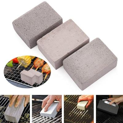 China Eco-Friendly Pumice Grill Cleaning Stone 200g Non-Toxic BBQ Griddle Cleaner Block for sale