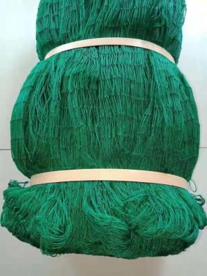 China Green Polypropylene Multifilament Fishing Net 100m 2mm Mesh Agriculture Net for sale