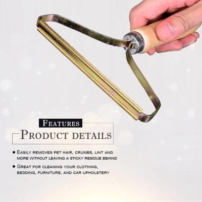 China Portable Lint Remover Pure Copper Head 14cm Width for Clothes Fuzz and Pet Hair Removal for sale