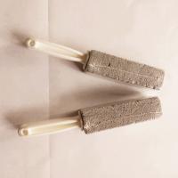 China Pumice Cleaning Stone with Handle 2 Pack for Toilet Bowl Ring Remover Bathroom Cleaner for sale