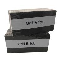 China Glass Pumice BBQ Grill Cleaning Stone with Holder 200g Pumice Brick Block for Griddle for sale