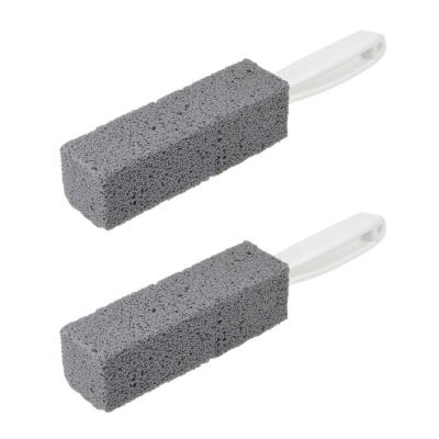 China Pumice Cleaning Stone with Handle for Toilet Bowl Ring Remover 120g for sale