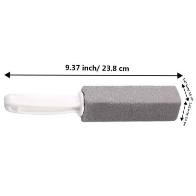 China Pumice Grill Cleaning Brick Block Set 3pcs with 2pcs Toilet Bowl Cleaner Handle for sale