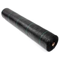 China PP Woven Weed Barrier Fabric 100gsm Ground Cover for Garden Orchard Weed Control 2m Width for sale