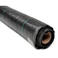 China PP Woven Weed Barrier Fabric 100gsm Ground Cover for Garden Orchard Weed Control 2m Width for sale