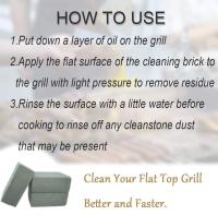 China Eco-Friendly Pumice Stone Grill Cleaner Brick 200g for BBQ Griddle & Foot Dead Skin Removal for sale