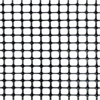 China HDPE Plastic Garden Mesh Fence 4ft x 50ft Orange Safety Netting 20mm Square Hole for sale