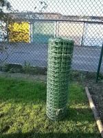 China HDPE Plastic Garden Mesh Fence 4ft x 50ft Orange Safety Netting 20mm Square Hole for sale