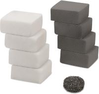 China Griddle Grill Cleaning Kit 4 Pumice Stones with Holder 10x7x4 cm for sale