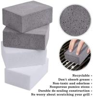 China Grill Cleaning Brick Block 10x7x4 cm Non-Toxic Odorless Pumice Stone for Flat Top Grills and Griddles for sale