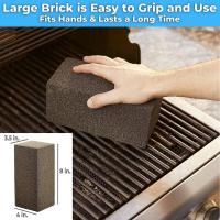 China Non Toxic Grill Cleaning Brick 4 Pack Reusable Pumice Stone for Smokers Flat Top 10x7x4cm for sale