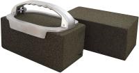 China Kitchens Grill Brick Holder and Two Grill Bricks - Cleans Griddles and Grills for sale