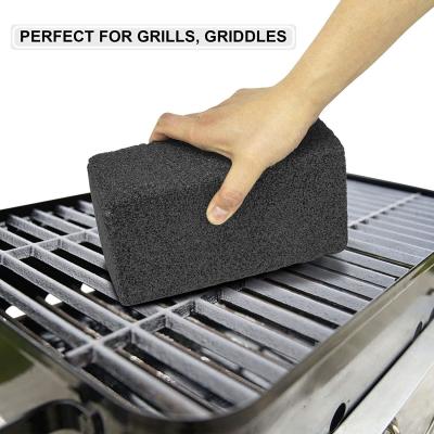 China Commercial Grade Grill Cleaning Brick 10x7x4cm Pumice Stone for Flat Top Griddles and Grates for sale