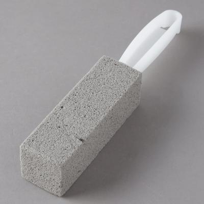 China Pumice Stone Cleaning Stick with Handle for Toilet Bowl Ring Rust Hard Water Stain Remover 2 Pack for sale