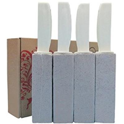 China Pumice Cleaning Stone with Handle 4-Pack for Toilet Bowl Rust Hard Water Stain Remover for sale