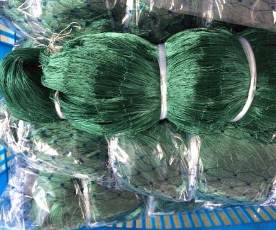 China 210D 3ply 6ply 9ply Nylon Multifilament Tight Knots Fishing Net for Italy Market for sale