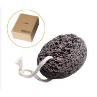 China Natural Volcanic Pumice Stone Toilet Bowl Cleaning Stick 13.5cm with Handle for Kitchen Bath Pool Spa Household for sale