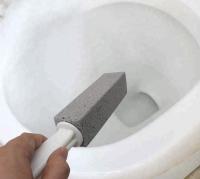 China Toilet Bowl Pumice Cleaning Stone with Handle 24x3.8cm Hard Water Ring Remover Rust Cleaner for sale