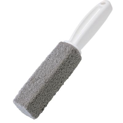 China Toilet Bowl Pumice Cleaning Stone with Handle 24x3.8cm Hard Water Ring Remover Rust Cleaner for sale