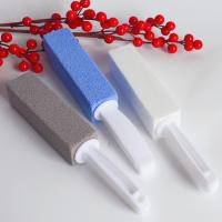 China Pumice Cleaning Stone with Handle 24x3.8cm Hard Water Stain Remover Toilet Bowl Brush for sale