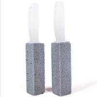 China Foam Glass Pumice Cleaning Stone with Handle 24cm for Toilet Rust Hard Water Ring Remover for sale