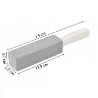 China Pumice Stone Toilet Bowl Cleaning Block with Long Handle 4 Pack 120g Each for sale