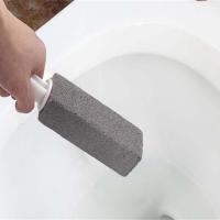 China Pumice Cleaning Stone with Handle 2-Pack for Toilet Kitchen Bathroom Pool Spa Heavy Duty Stain Remover for sale