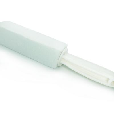 China Pumice Cleaning Stone with Handle Toilet Bowl Brush Hard Water Ring Remover 150g for sale