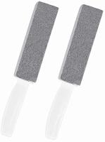 China Pumice Stone Toilet Bowl Cleaner with Extra Long Handle 2 Pack for Hard Water Stains Rust Removal for sale