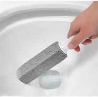 China Natural Pumice Stone Toilet Bowl Cleaning Brush Scrubber 2Pcs for Kitchen Grill Bath Spa Tile Household Cleaning for sale
