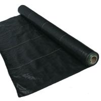 China PP Woven Weed Control Fabric Membrane 1x10m with 10 Garden Pegs and Buffer Washer Landscape Weed Barrier Mat for sale
