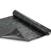 China Premium 5oz Heavy Duty Weed Barrier Landscape Fabric Ground Cover 4ft x 300ft Commercial Anti Weed Mat for sale