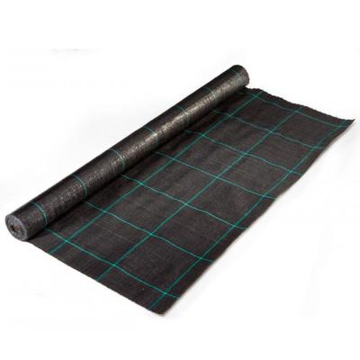 China PP Woven Weed Barrier Fabric 5oz Heavy Duty Ground Cover 1m-5.25m Width Anti Weed Mat for sale