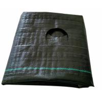 China PP Woven Weed Barrier Fabric 5oz Heavy Duty Ground Cover 1m-5.25m Width Anti Weed Mat for sale