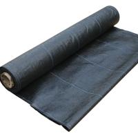 China Heavy Duty Woven Weed Barrier Landscape Fabric 3ft x 150ft Permeable Ground Cover 5oz for sale