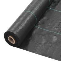 China Heavy Duty Weed Barrier Fabric Ground Cover Nonwoven 125gsm Black 1m-6m Wide for sale